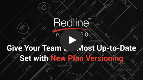 New Plan Versioning Introduced to Redline Planroom 2.0